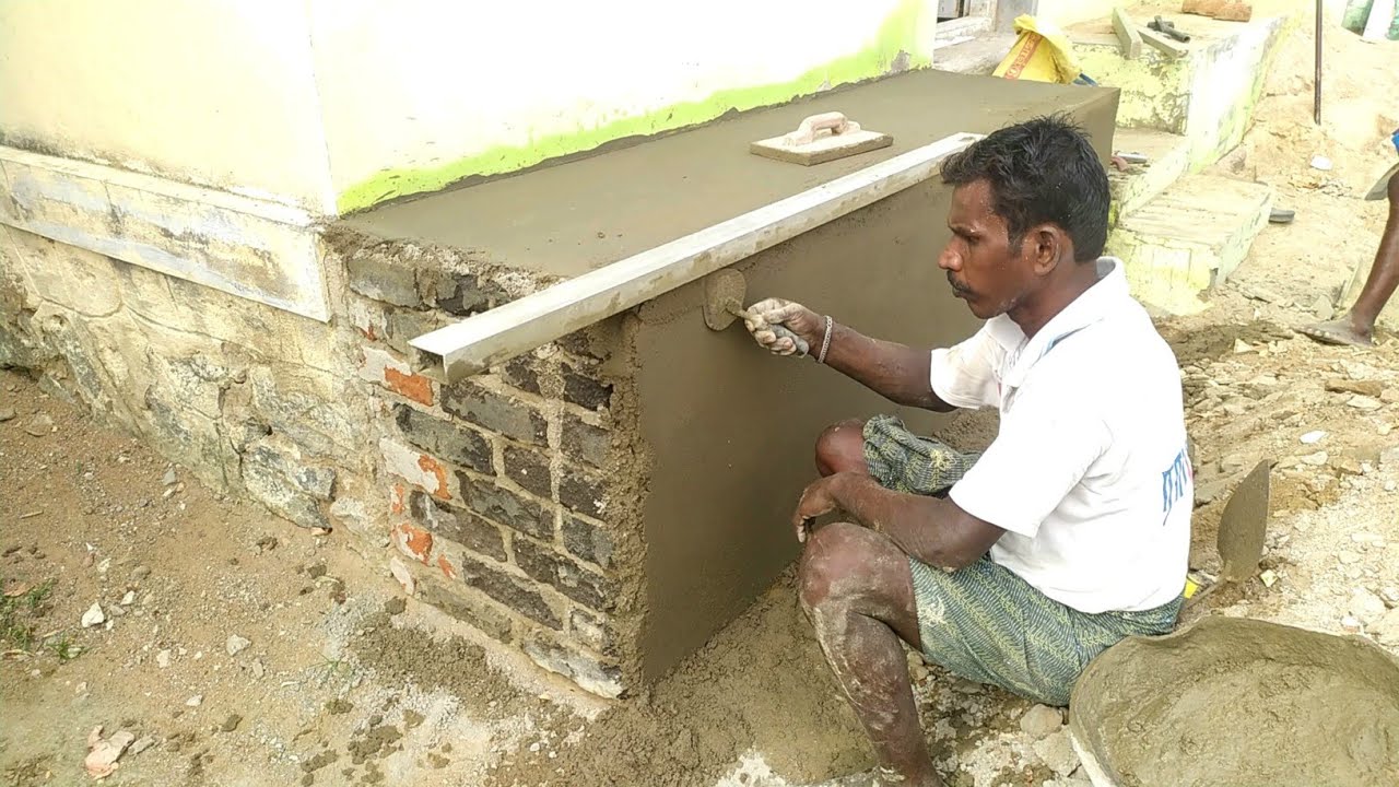 Traditional Platform Plastering _Village Old raised platform Plastering ...