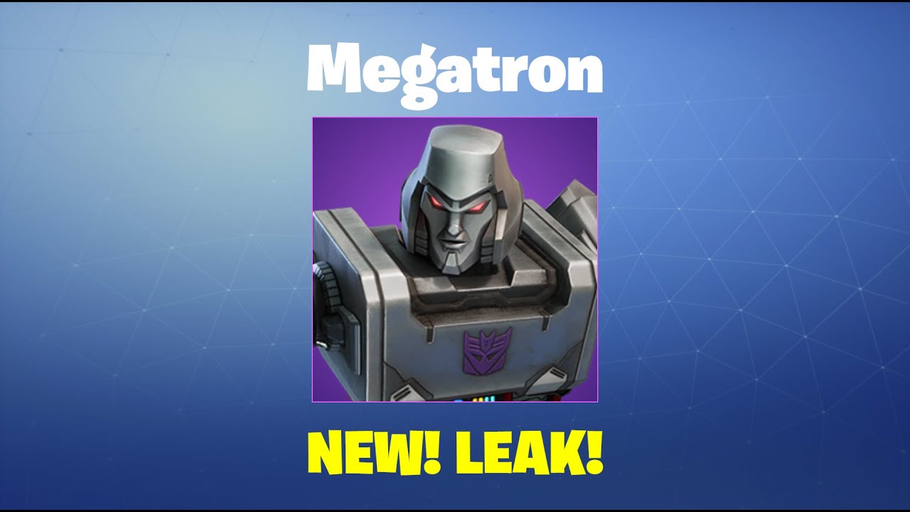Megatron | Leak | Fortnite Outfit/Skin - YouTube