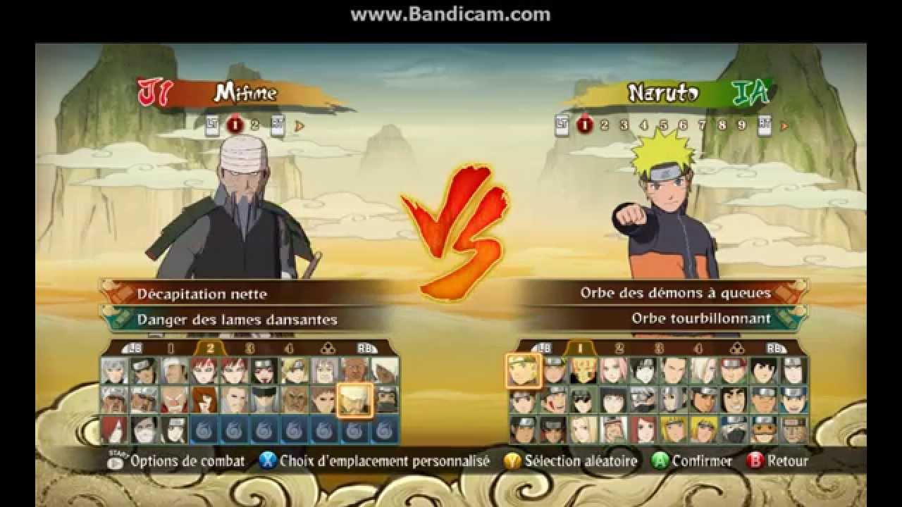 Naruto Shippuden Ultimate Ninja Storm Revolution ll All Characters ...