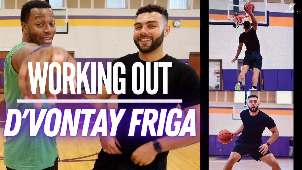 D'VONTAY Friga’s BEST Workout 🏀🔥 - YouTube