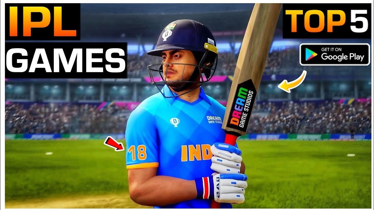 Top 5 IPL GAMES For Android 2024 | Best IPL Games with High Graphics ...