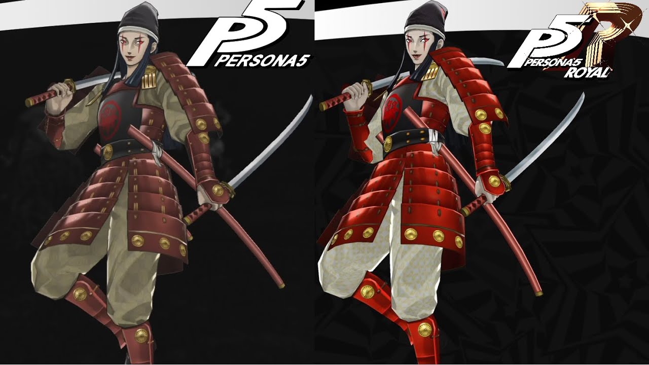 Vanilla Vs Royal Yoshitsune | Persona 5/Royal - YouTube