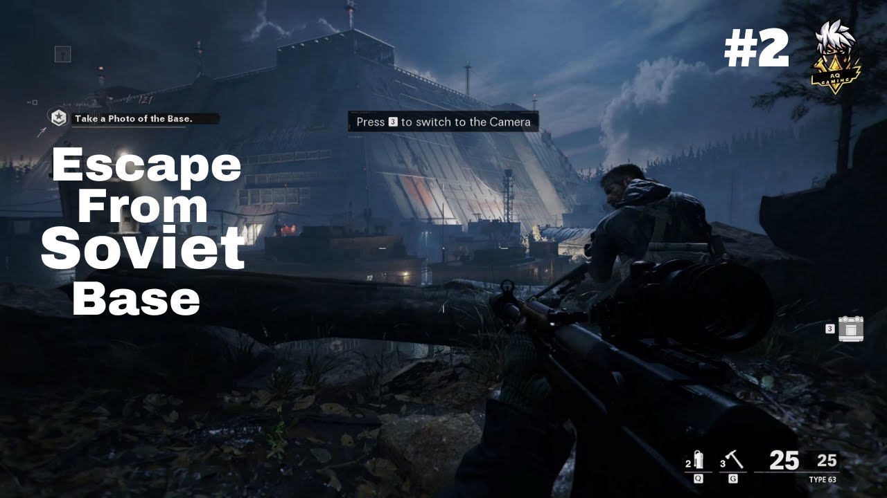 COD Black Ops Cold War : Escape From Soviet Base Part 2 | Pc Gameplay ...