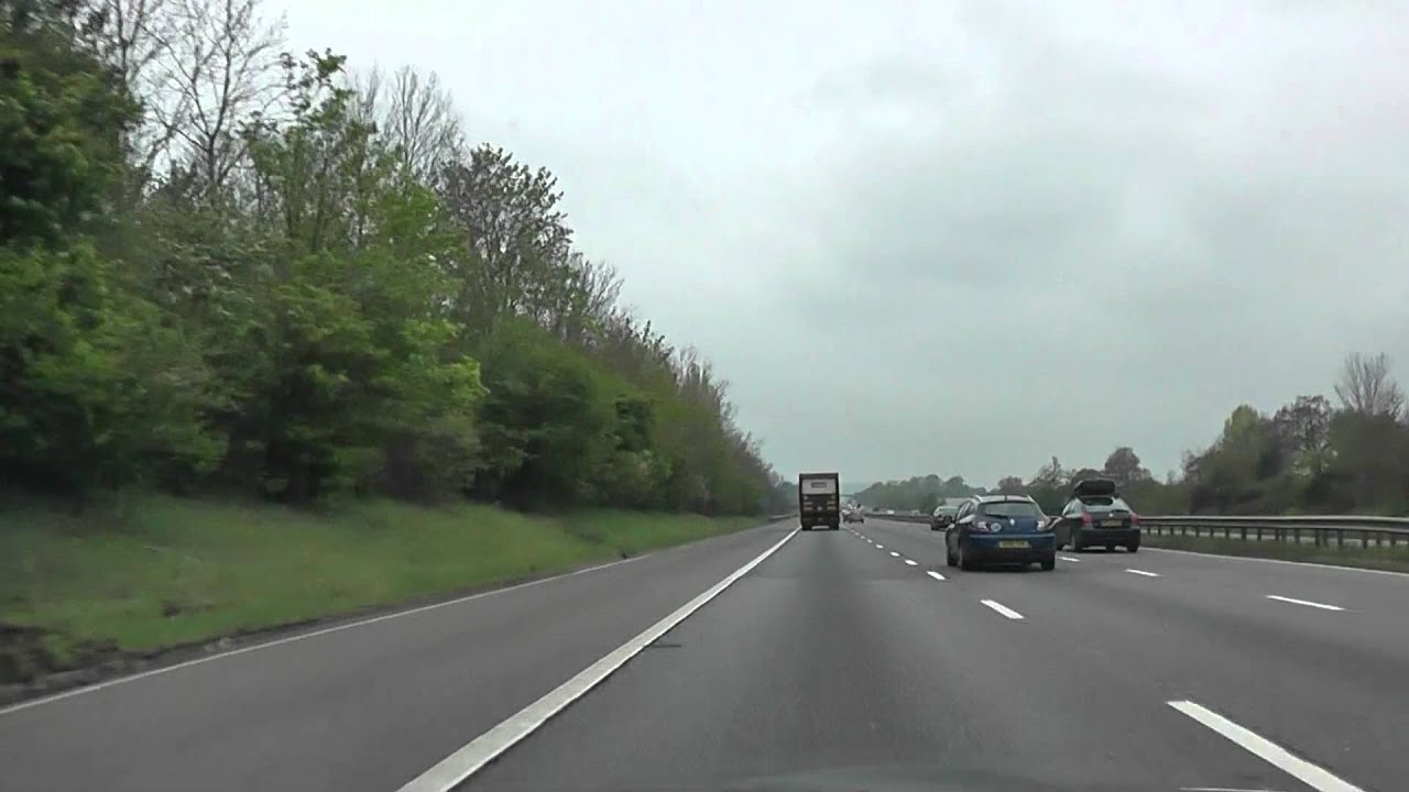 Driving On The M5 J25 (Taunton Honiton Yeovil Weymouth) To Taunton ...
