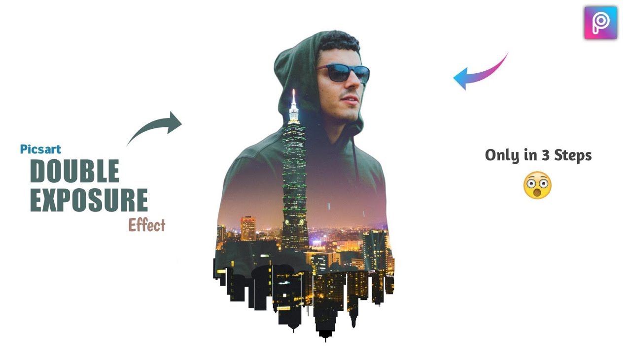 Picsart Double Exposure Effect Photo Editing || How to Edit Double Exposure in Picsart - CS ...