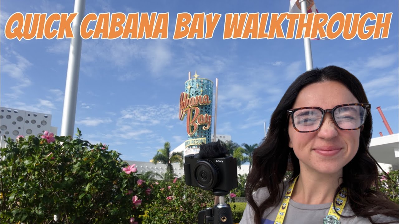 Quick Cabana Bay Tour! - YouTube