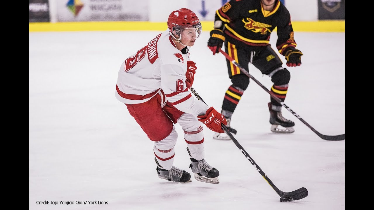 York Lions Hockey vs Guelph Highlights - YouTube