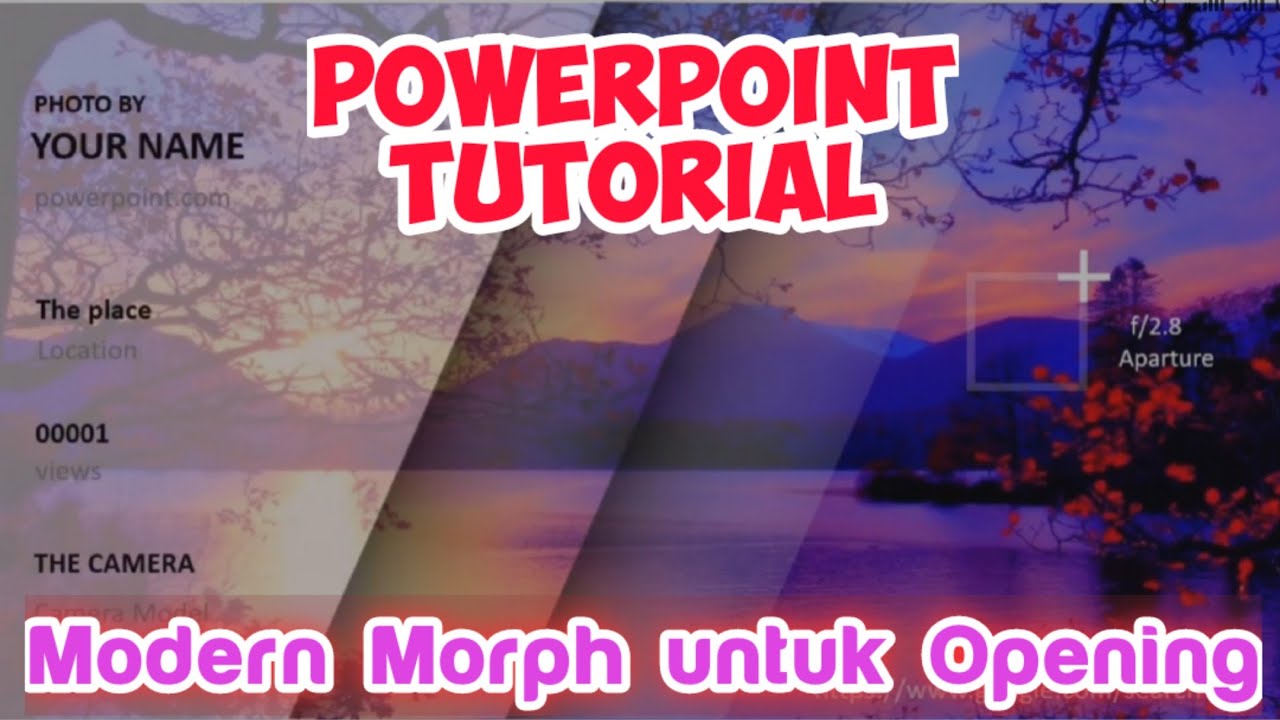 Opening Keren dengan Powerpoint untuk Presentasi dan Sidang skripsi ...