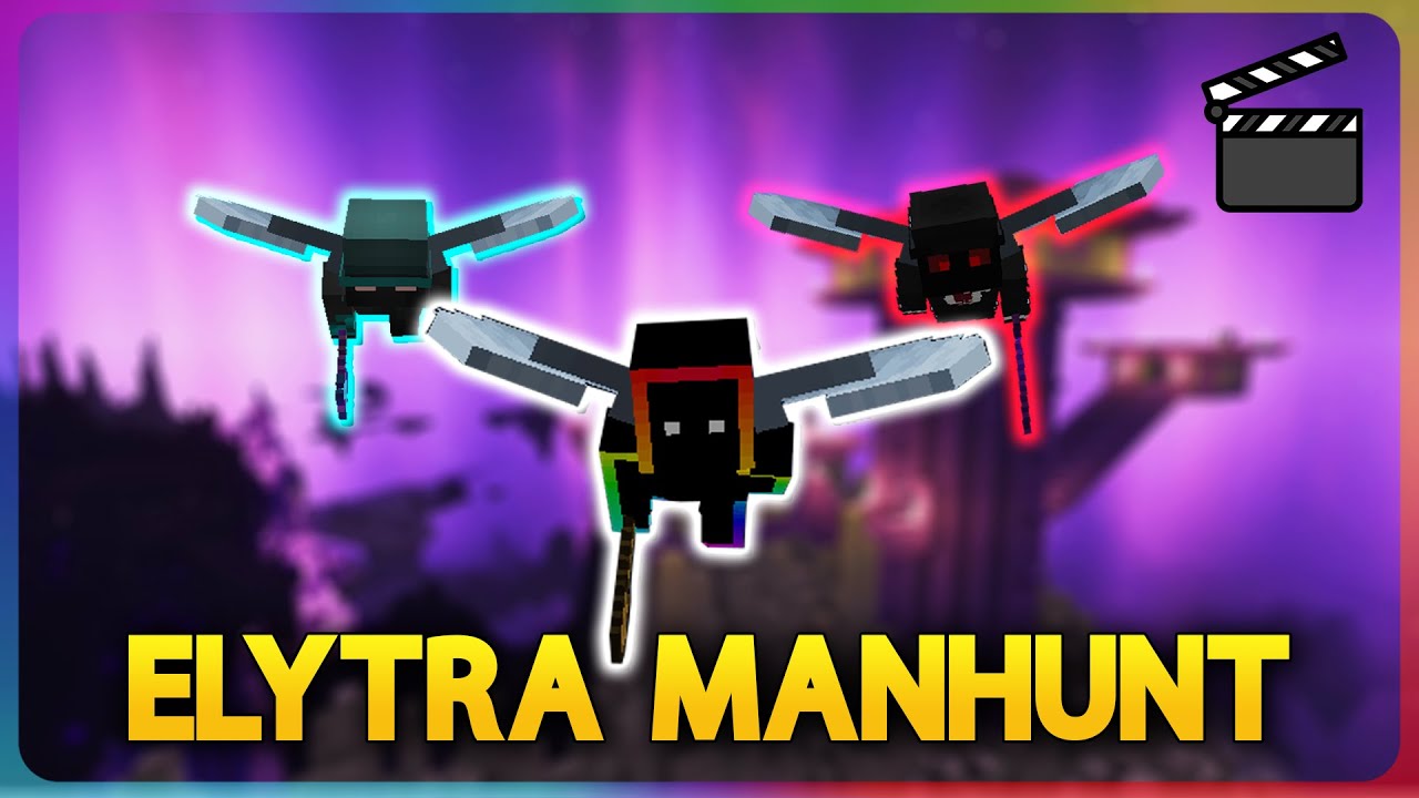 Minecraft Manhunt, Ale Máme Elytry EXTRA - YouTube