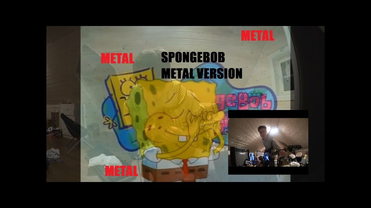 Spongebob metal version - YouTube