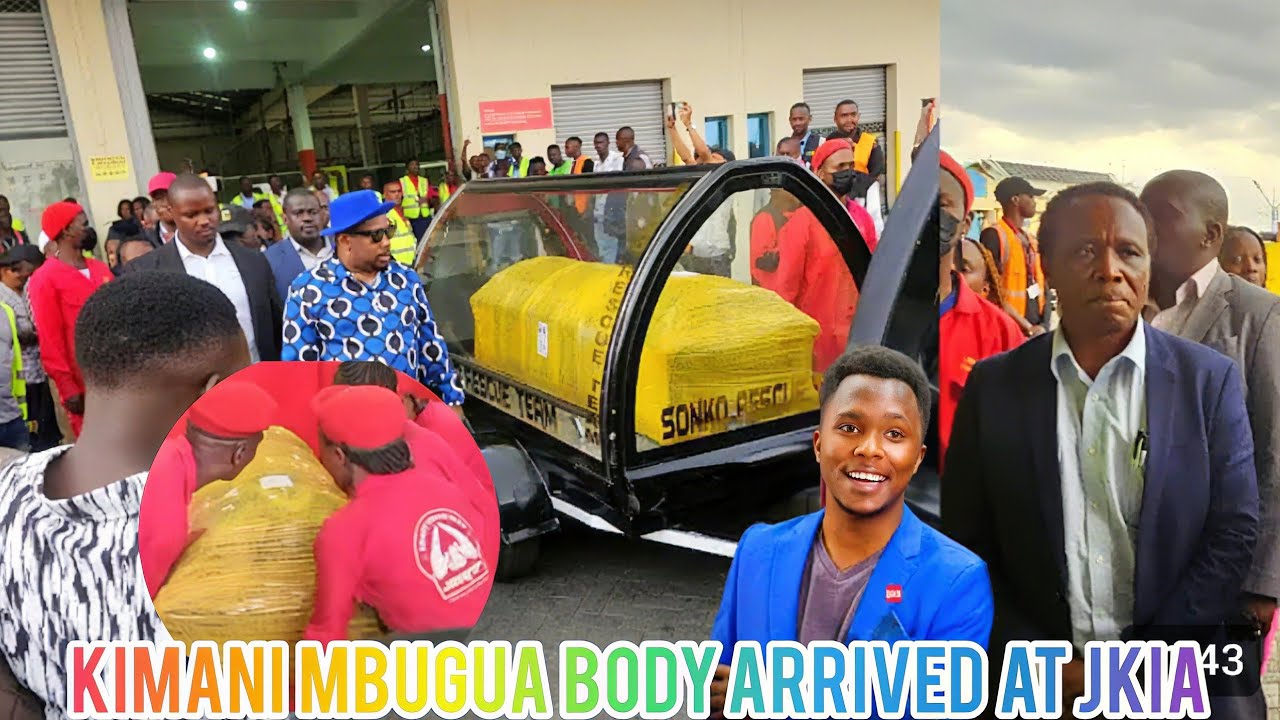 Mikesonko And Kimani Mbugua's Family Arrived At JKIA To Receive The ...
