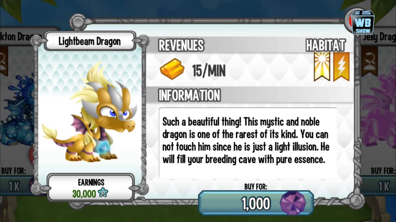 Dragon City Pure Light Dragon