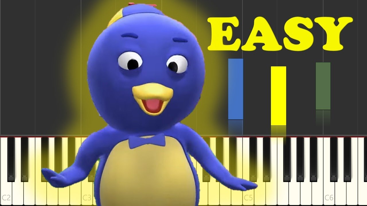 The Backyardigans International Super Spy Piano Tutorial - YouTube