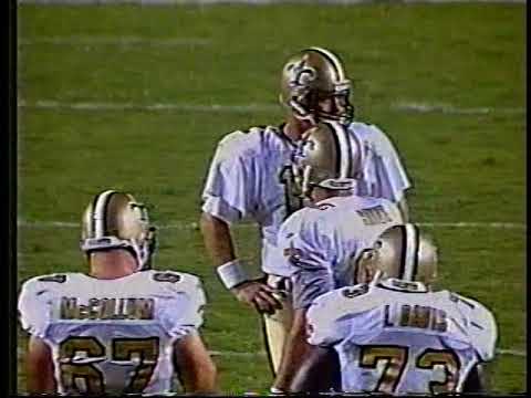 Saints Dance Team Classics-1998 Saintsations at Shreveport Scrimmage ...