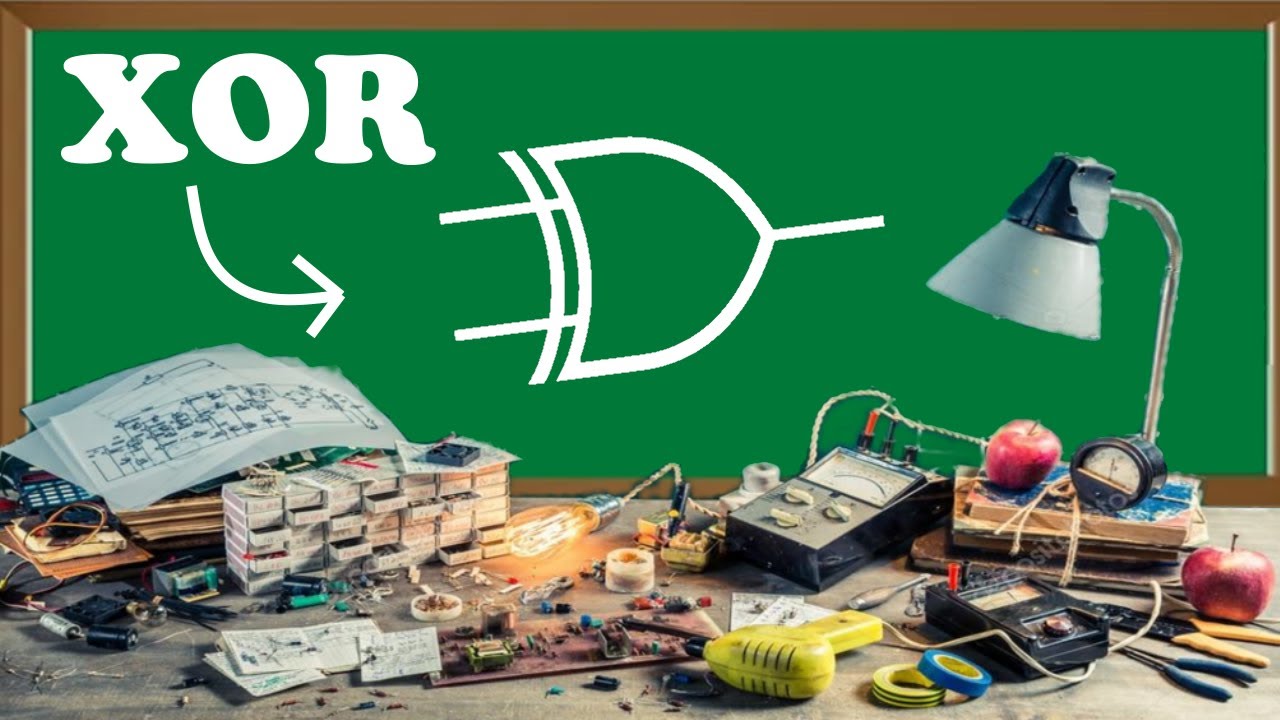 La Compuerta EXCLUSIVA XOR con el circuito 74LS - YouTube