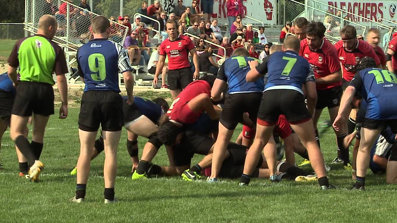 Wisconsin Rugby Club Try - Jim Sturm - Final series of the Match - YouTube