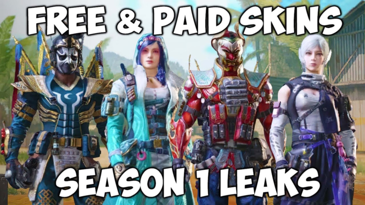 All Free, Lucky Draw, Crate, & Lucky Box Characters Skins | SEASON 1 ...