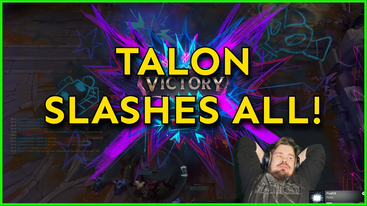 Talon Jungle Carry: Highlight VOD Slaughter! 🀄 - YouTube