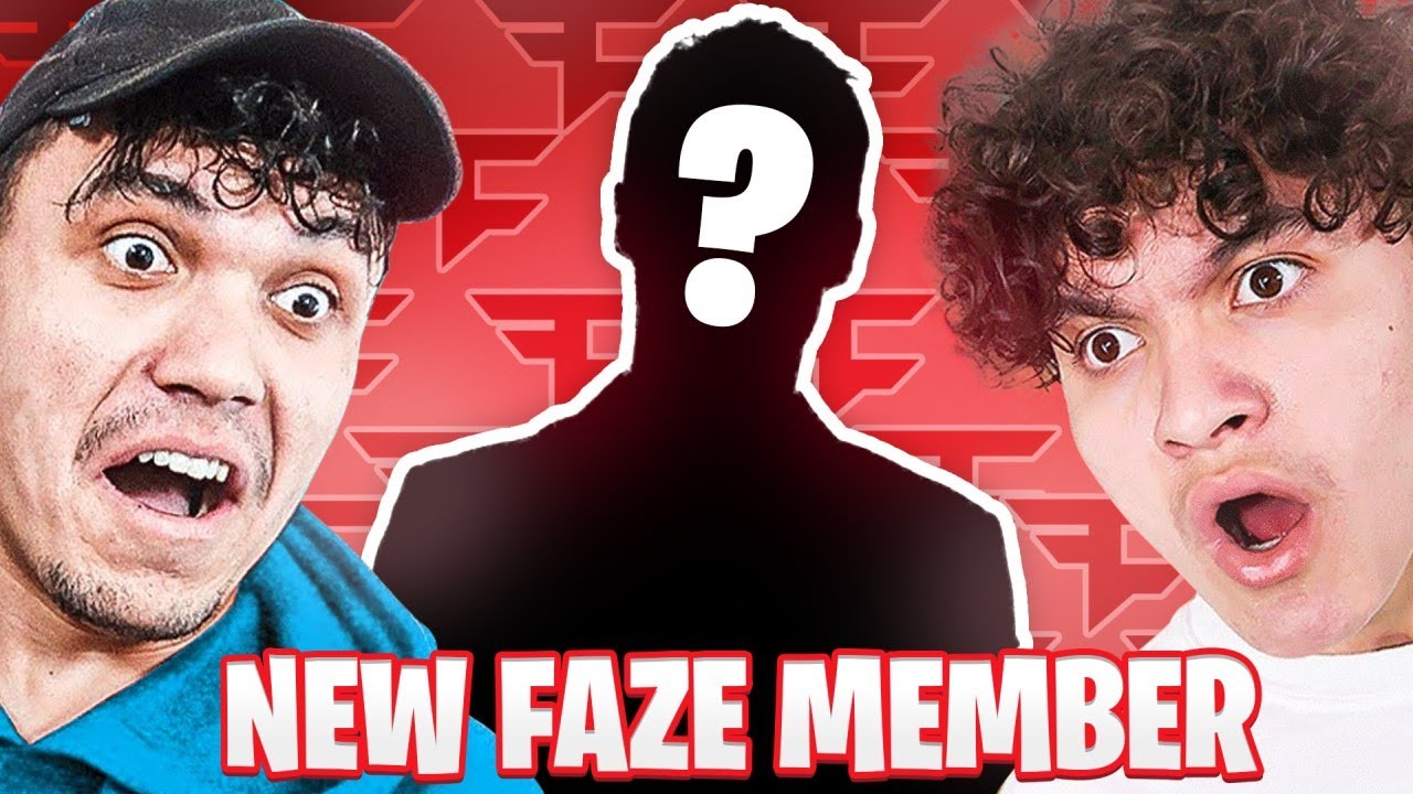 THE NEW FAZE CLAN MEMBER #FAZE5 - YouTube