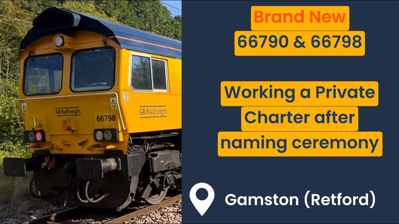 ***BRAND NEW*** Newly named 66790 & 66798 on the ECML with a private ...