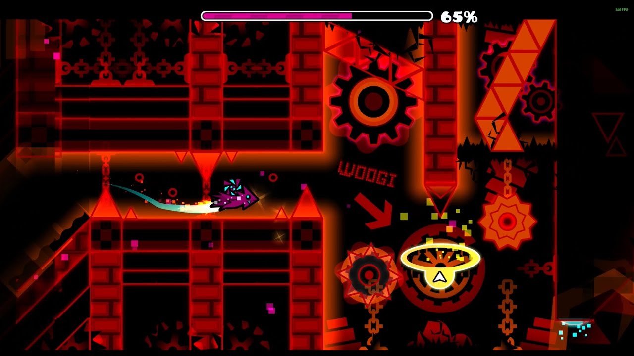Geometry Dash - The Hell Factory by TeamN2 [Extreme Demon] - YouTube