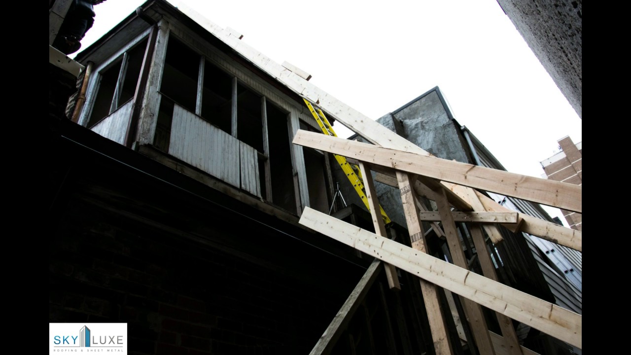 Skyluxe Roofing - Commercial Flat Roofing - Chute Build - Danforth ...