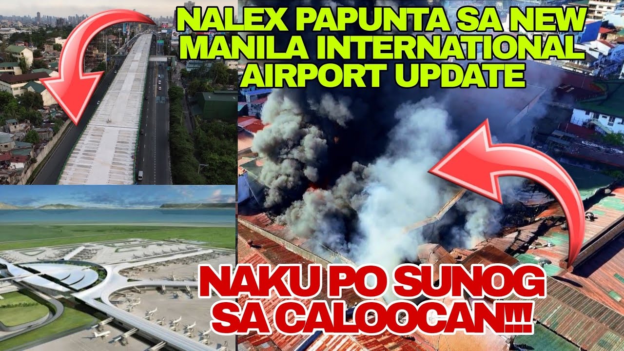 NALEX PAPUNTA SA NEW MANILA INTERNATIONAL AIRPORT UPDATE - YouTube