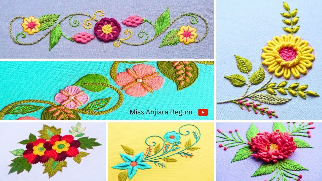 "Beautiful Hand Embroidery Projects for Beginners | Step-by-Step ...