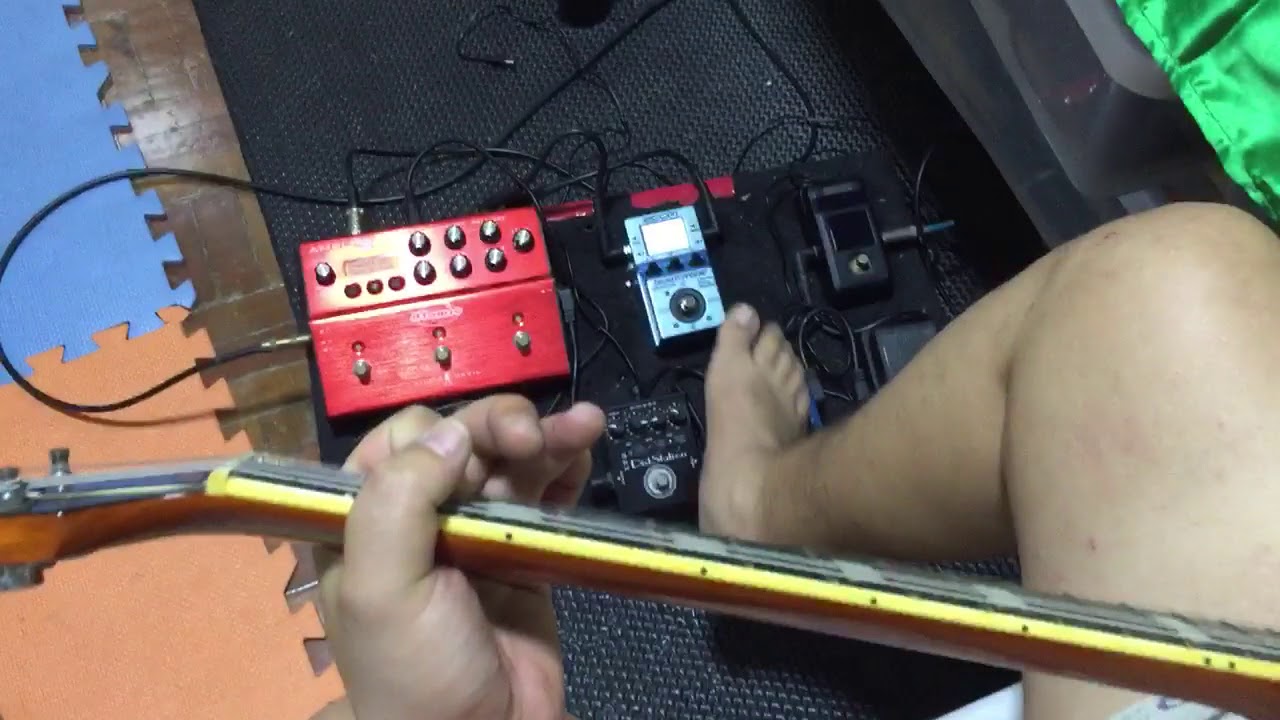 Testing a Zoom CDR70 into the effects loop of Atomic Amplifire - YouTube