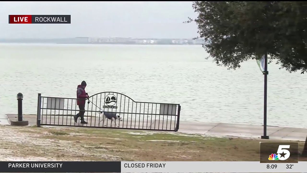 Snow begins to melt across Rockwall after Thursday's winter storm ...