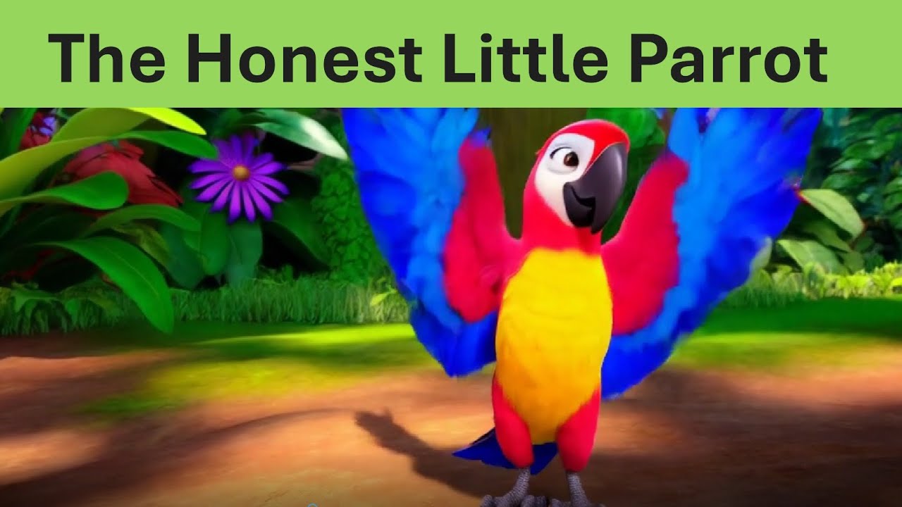 The Honest Little Parrot | Fun Kids Song About Telling the Truth! | 3D ...
