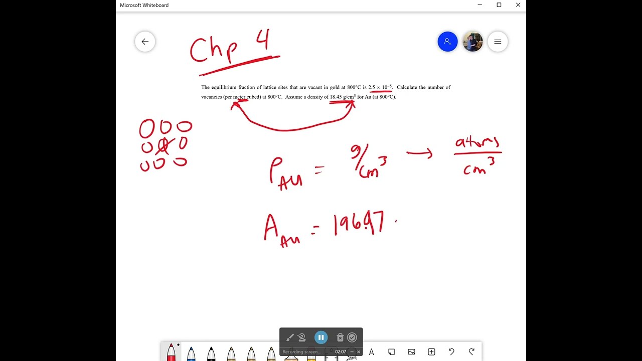 Example: Vacancies from Fraction - YouTube