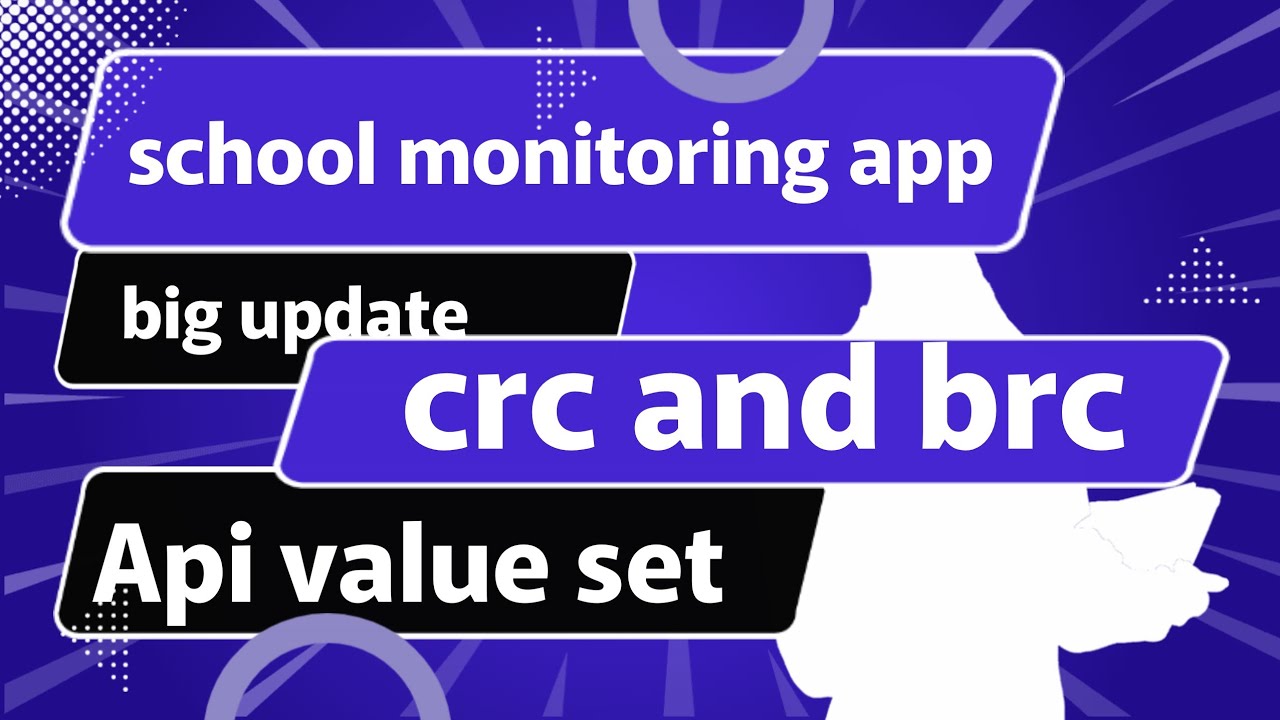 School monitoring app version api value set//all crc and brc//Big ...
