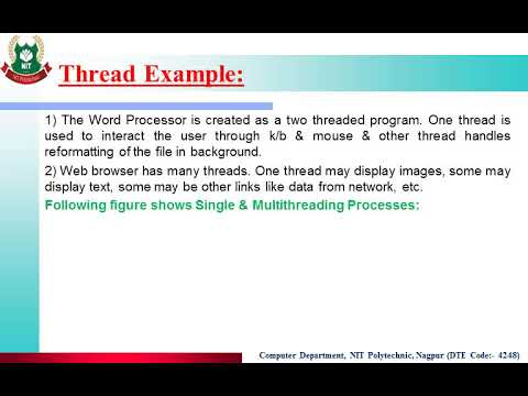 3.5 Threads & Multi threading Models - YouTube