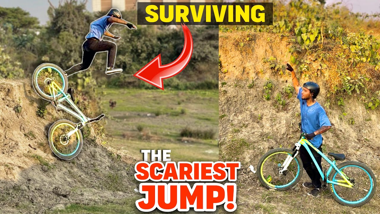 Conquering The SCARIEST Drop *9 Feet* - YouTube