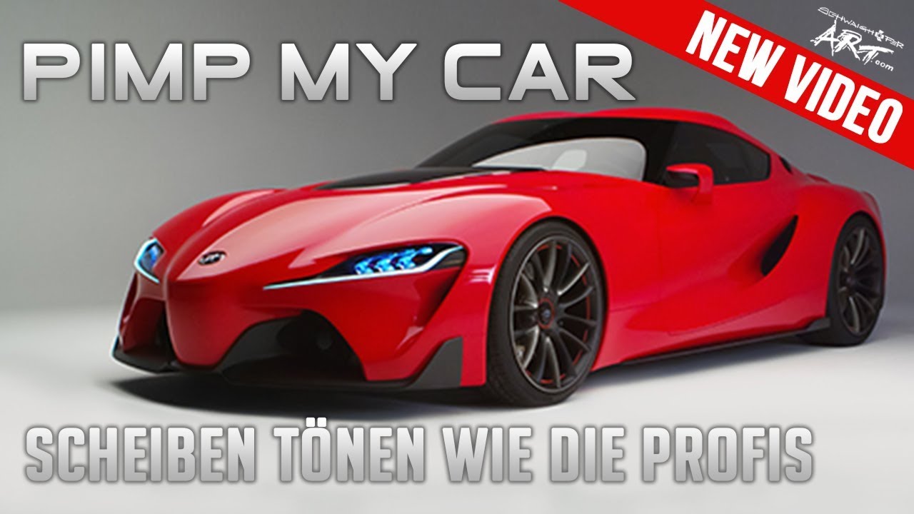 "Pimp my car" Scheiben Tönen wie die Profis! "Car wrapping tutorial ...