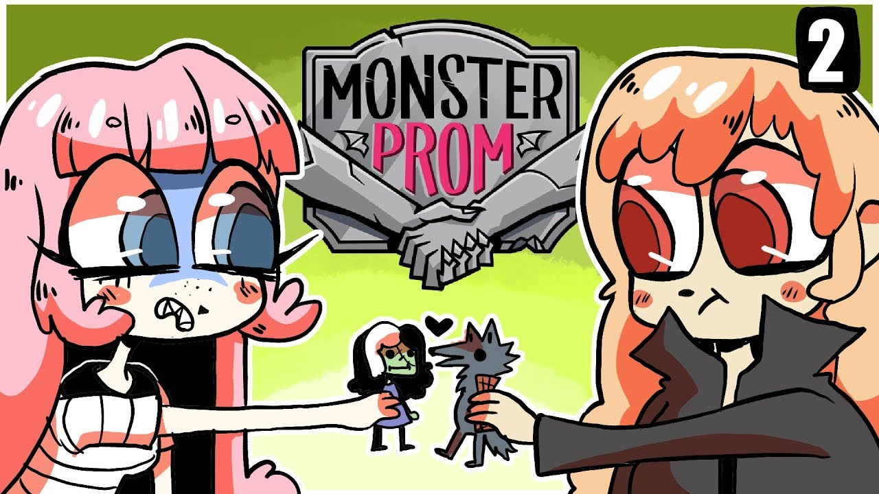 GHOST-BLOCKED AT THE PROM [Monster Prom #2] - YouTube