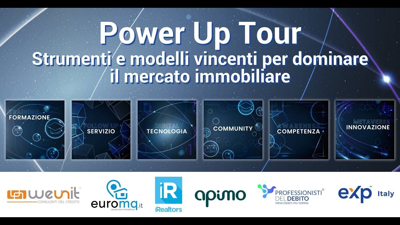 Perchè partecipare al Power Up Tour? Clicca, vedi e registrati ...