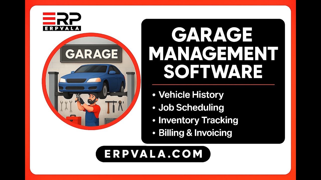 💻 ERPVALA OFFLINE GARAGE MANAGEMENT SYSTEM — POWERFUL • RELIABLE ...
