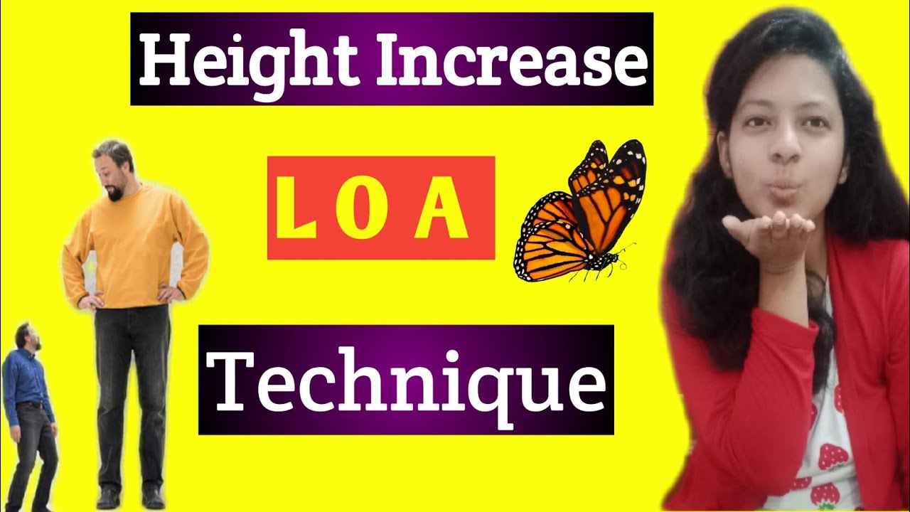 Increase Height With in 30 Days With Law Of Attraction|| Manifest ...