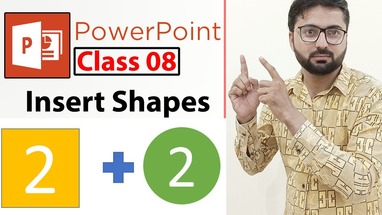 How To Insert Shapes In PowerPoint Slide Class 8 YouTube How To Insert Shapes In PowerPoint Slide Class 8 YouTube