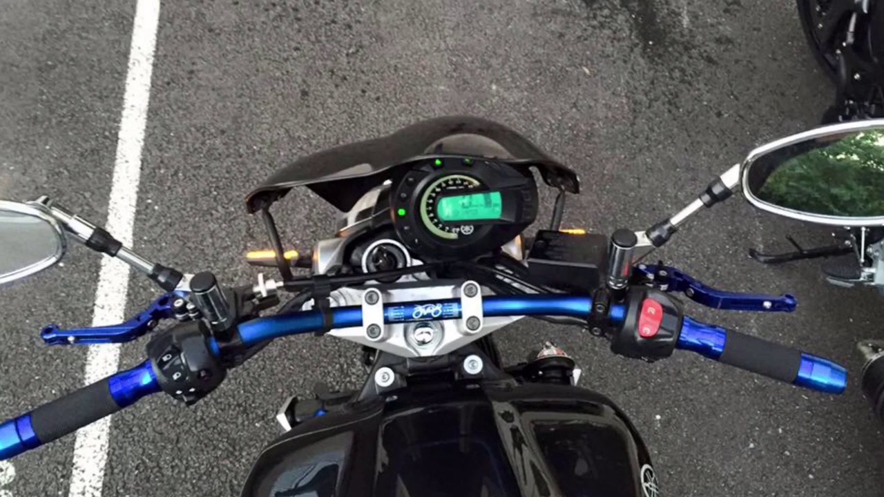 Presentation custom yamaha fz6 - YouTube