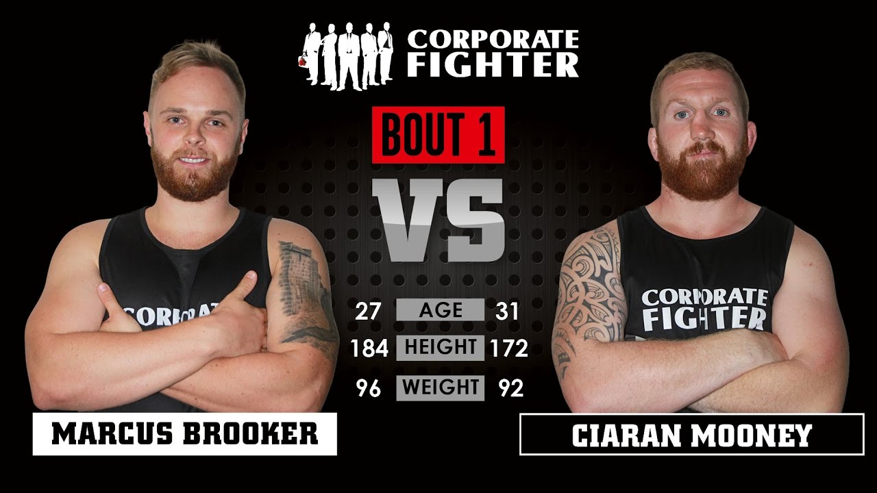 Corporate Fighter 24 - Marcus Brooker vs Ciaran Mooney - YouTube