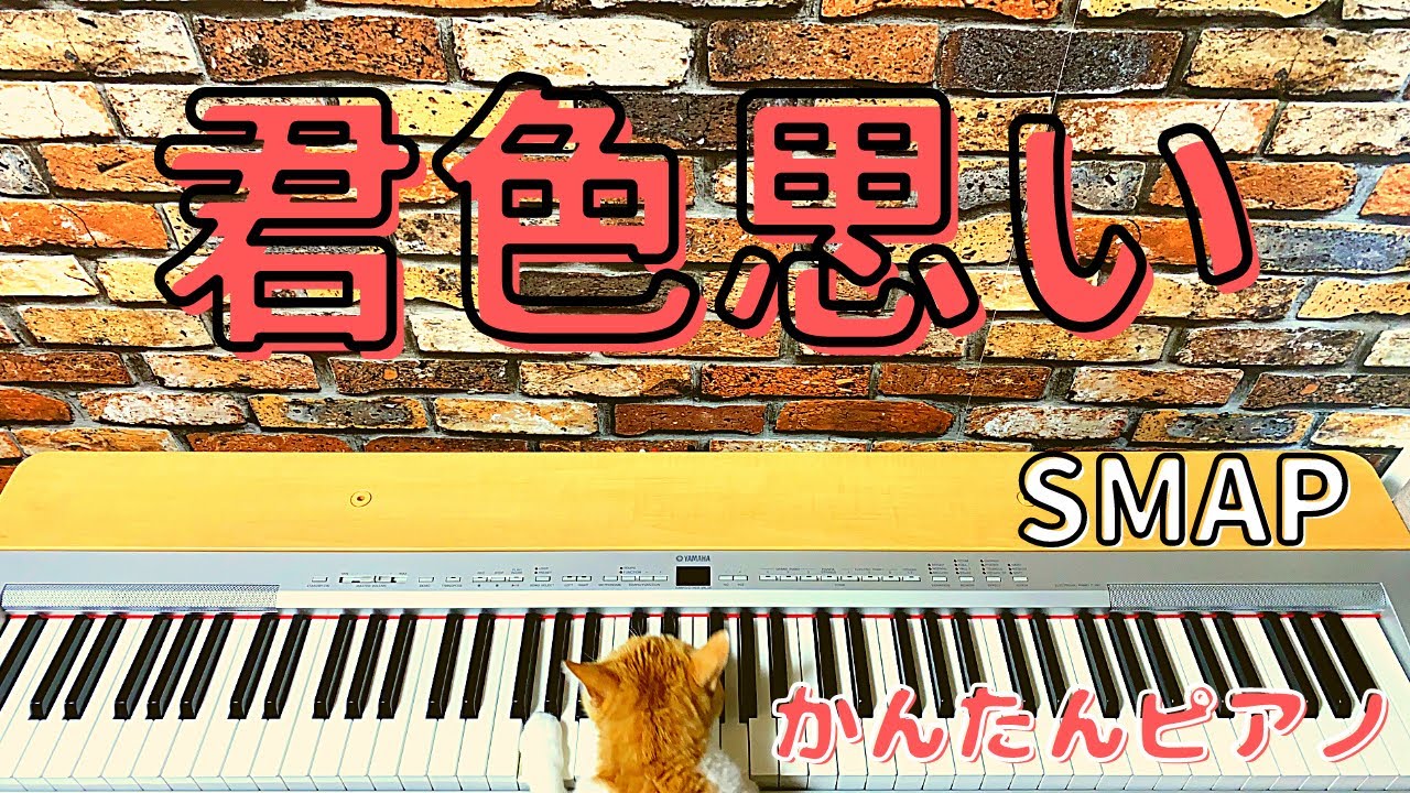 君色思い／SMAP【初心者向け】【Easy piano】What a Nice Thing／SMAP【Beginner】 - YouTube