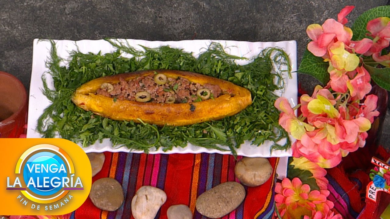 RECETA: Prepara unas deliciosas 'estrujadas' y 'Plátano relleno de ...