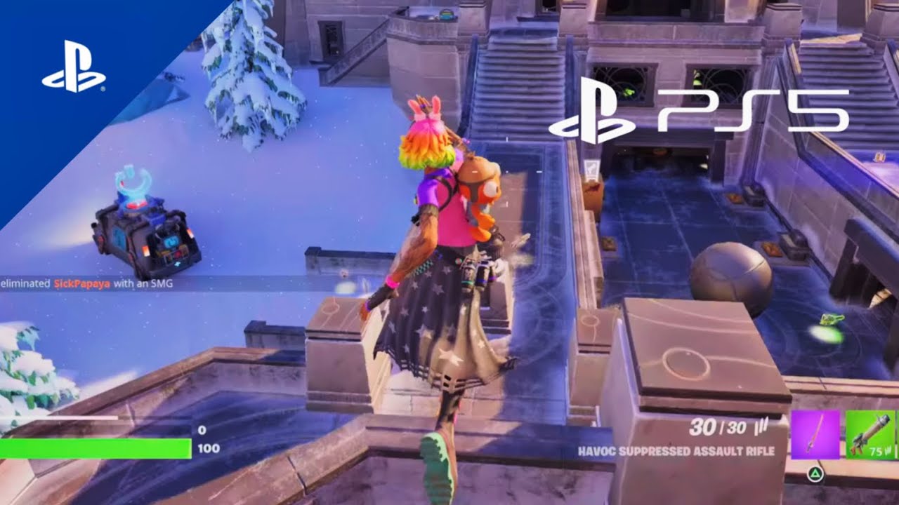 Fortnite (PS5) 4K 60 FPS HDR Gameplay (Chapter 4 Season 3) - YouTube