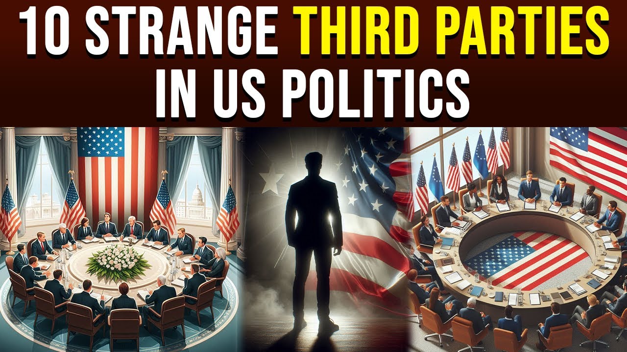 10 Strange Third Parties In US Politics | Creepshow - YouTube