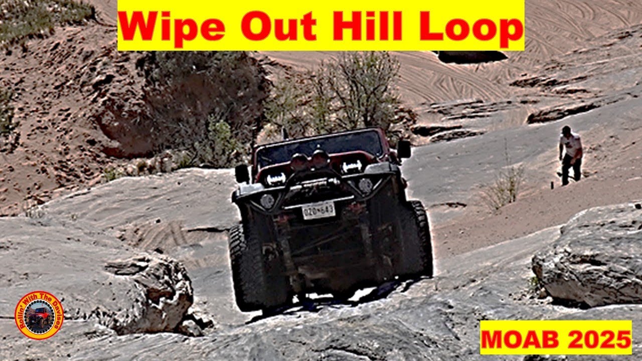 Wipe Out Loop Jeep Fail (Kinda) Moab 2025 Jeep Concept RV Life - YouTube