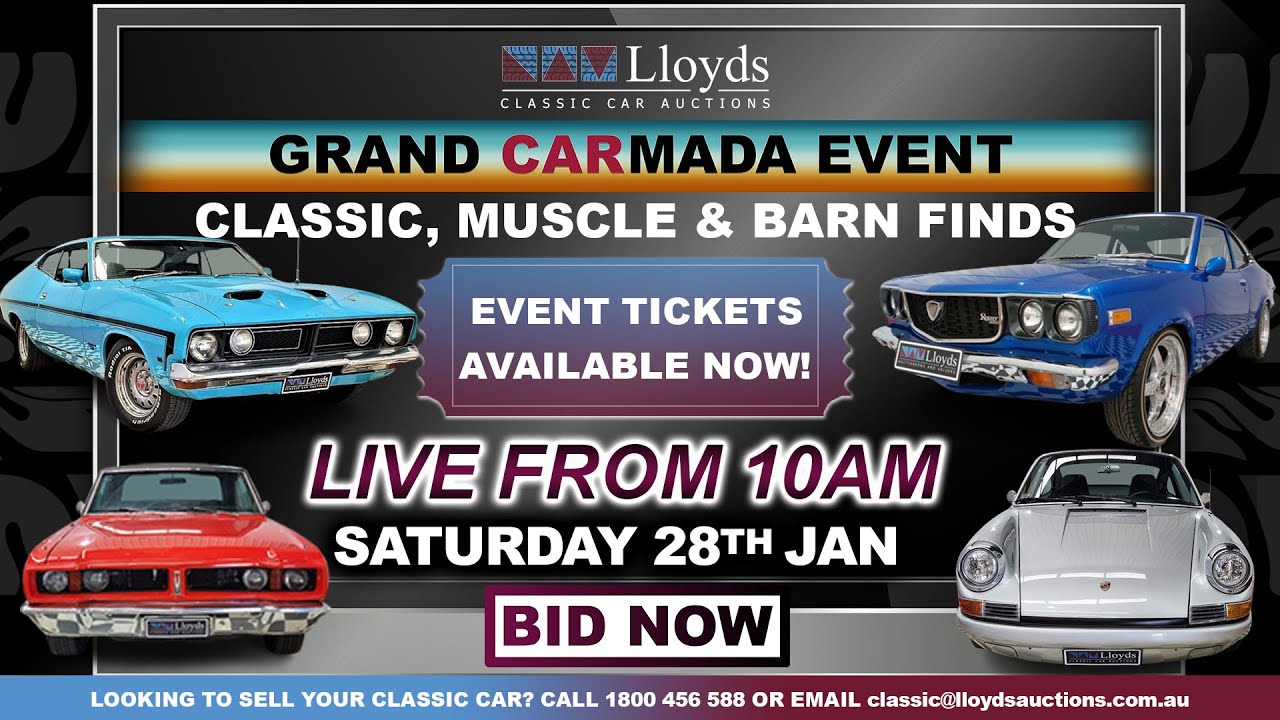 Lloyds Auctions GRAND CARMADA Event 28th January - YouTube