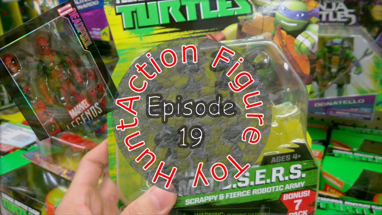 Toy Hunting Action Figures FAIL Marvel Legends Homecoming & Ninja ...